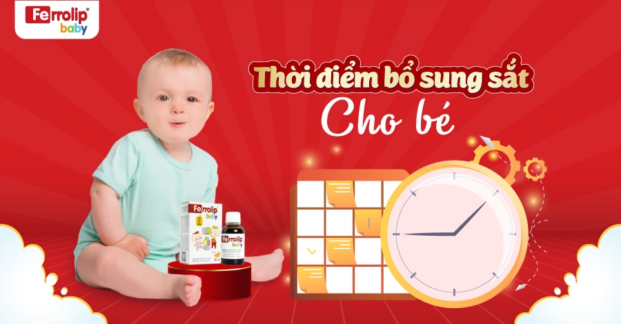 Mách mẹ thời điểm bổ sung sắt cho trẻ tốt nhất trong ngày - Công ty ...